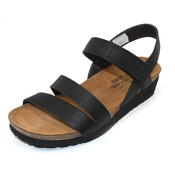 Naot | Shoes | New Naot Womens Kayla Sandals Wide In Black Matte ...